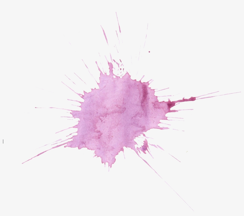 20 Purple Watercolor Splatter Png Transparent - Watercolor Paint ...