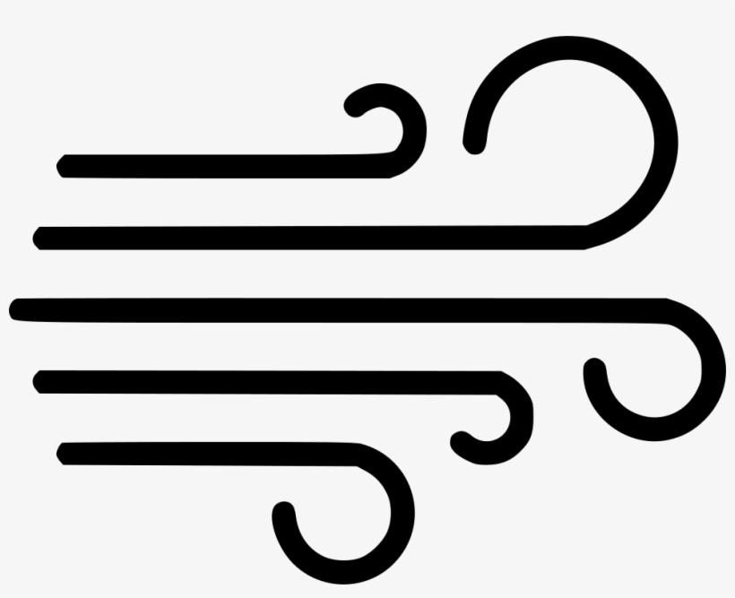 Download Png File - Wind Weather Icon - HD Transparent PNG - NicePNG.com