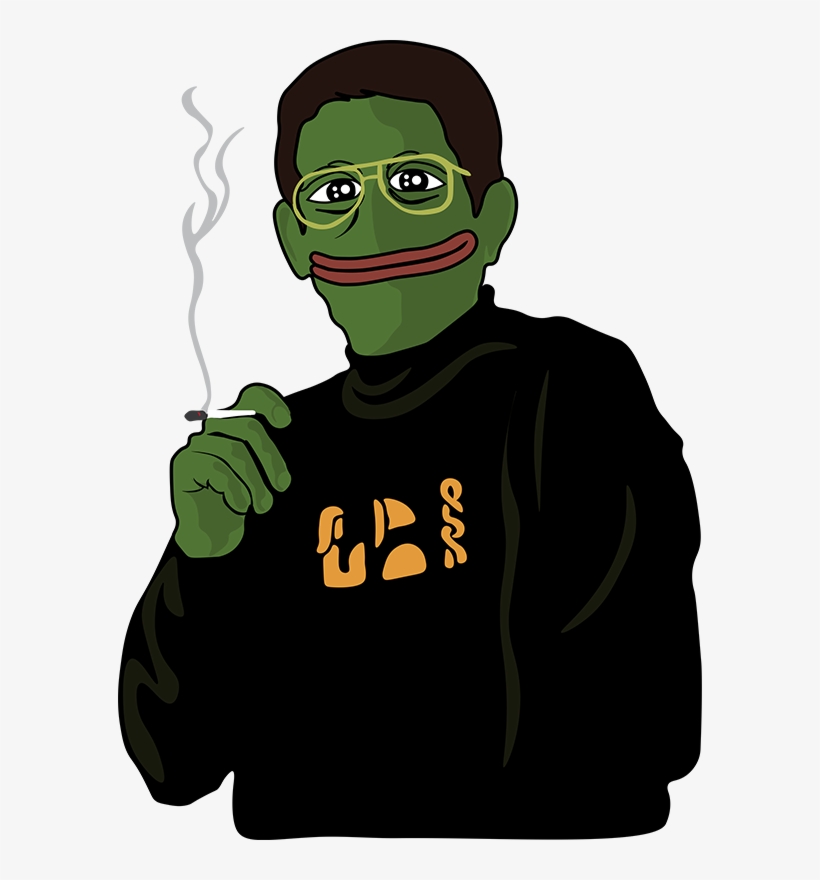 Post - Art Bell Pepe Transparent PNG - 584x800 - Free Download on NicePNG