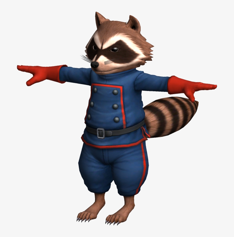 Clipart Rocket Model Rocket - Rocket Raccoon Transparent PNG - 1024x768 ...