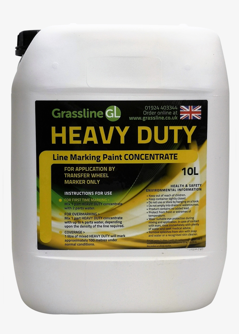 Grassline Heavy Duty Line Marking Paint 10l - No Nonsense Line Marking ...