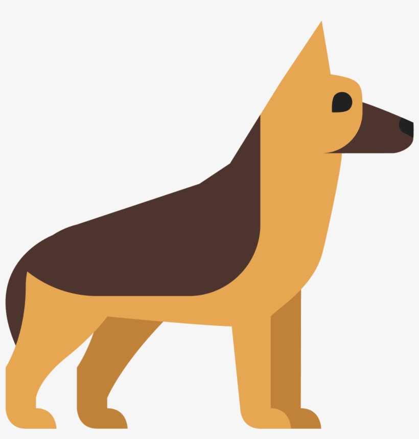 German Shepherd Icon Transparent PNG - 1600x1600 - Free Download on NicePNG