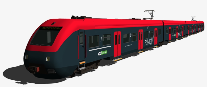 R Net Is A Dutch Rapid Transit Formula That Includes - Railroad Car ...