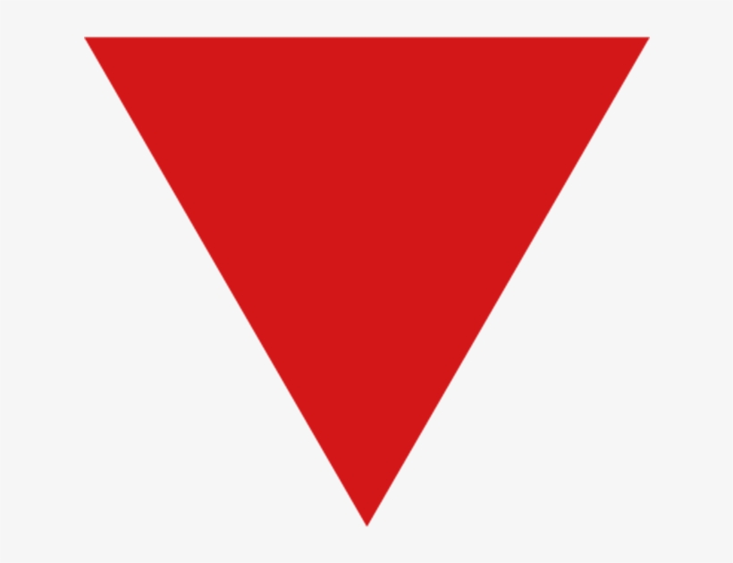 Red-triangle - Arrow Down Png Transparent PNG - 640x640 - Free Download ...