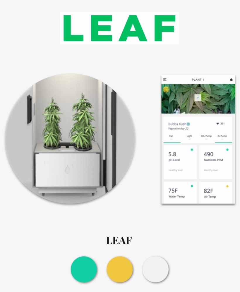 Leaf Is A Newly Released App Controlled Environmental Transparent PNG ...