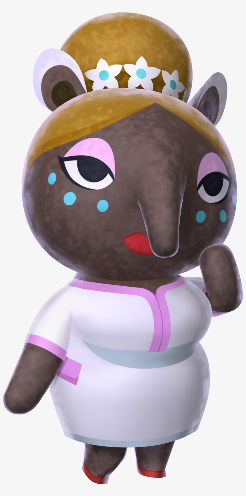 Animal Crossing Tapir Transparent PNG - 1166x2292 - Free Download on ...