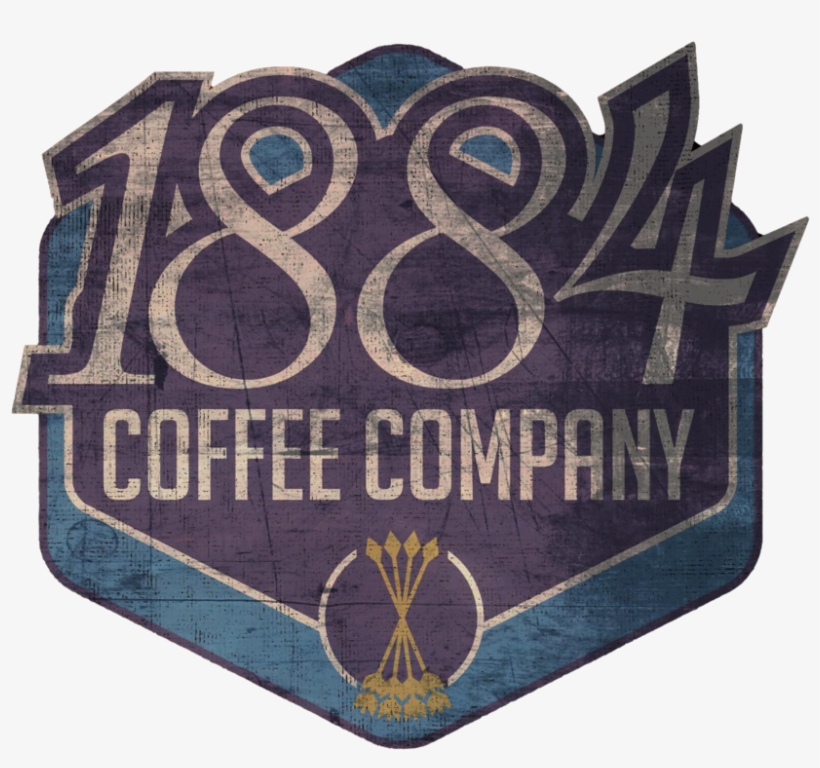 1884 Coffee Co Logo Png - Emblem Transparent PNG - 1000x1000 - Free ...
