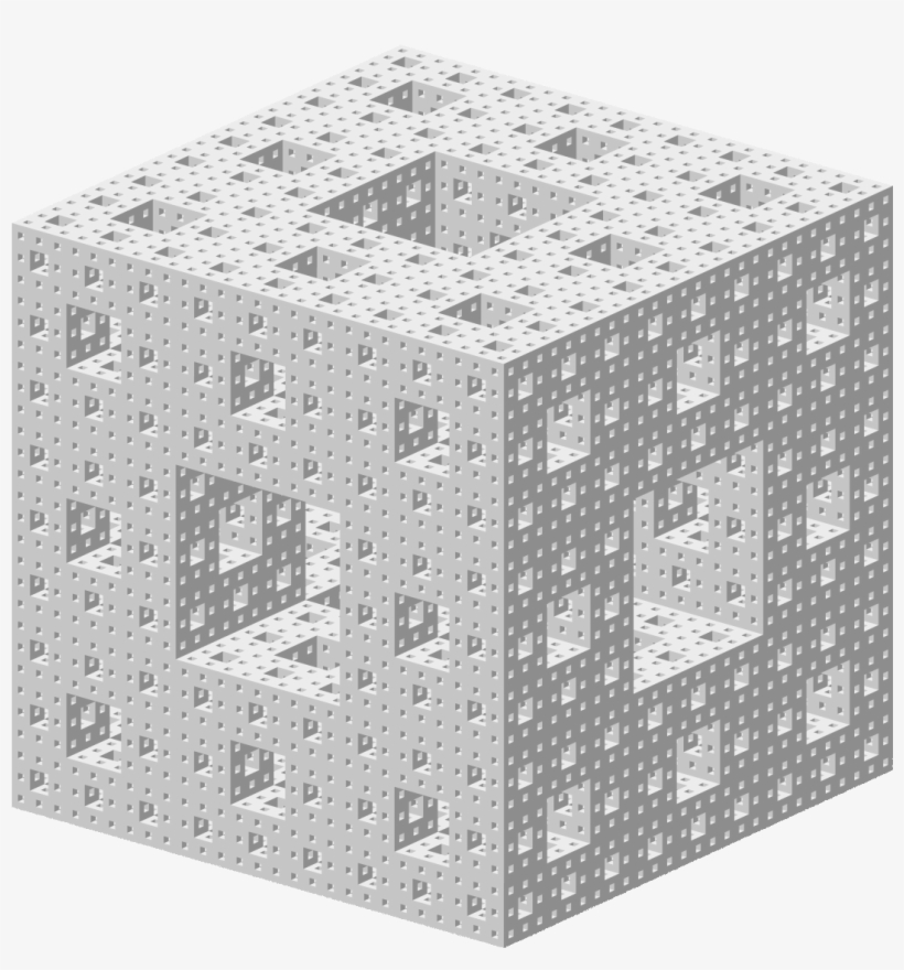 Alternatively - Menger Sponge Transparent PNG - 1200x1200 - Free ...