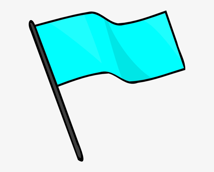 How To Set Use Light Blue Flag Svg Vector Transparent PNG - 600x580 ...