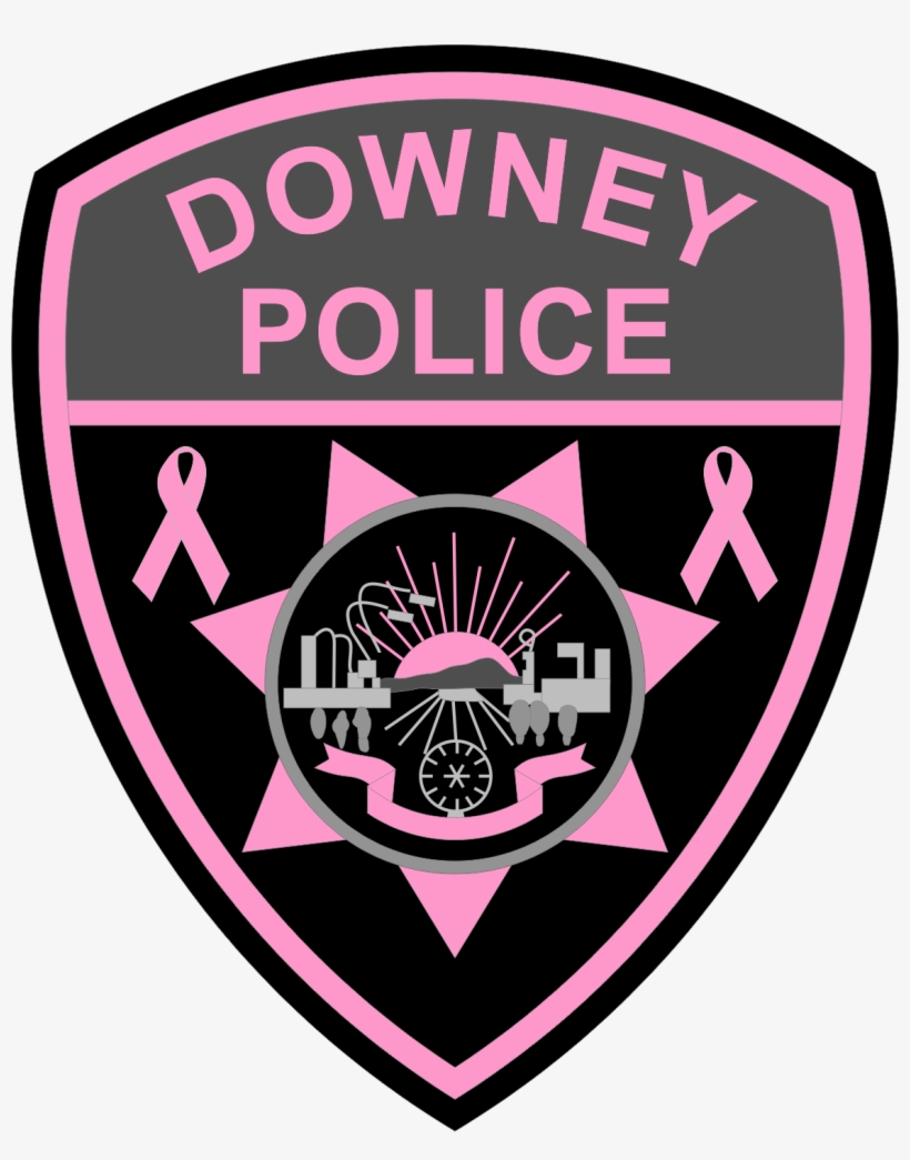 Pink Fashion Police Badge