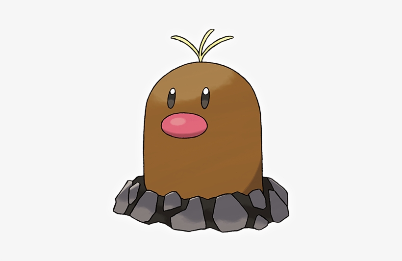 Pokemon Diglett Alola Form Transparent PNG - 630x630 - Free Download on ...