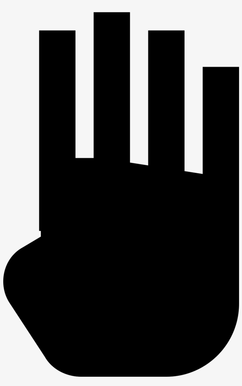 Four Fingers Icon - Sign Transparent PNG - 1600x1600 - Free Download on ...