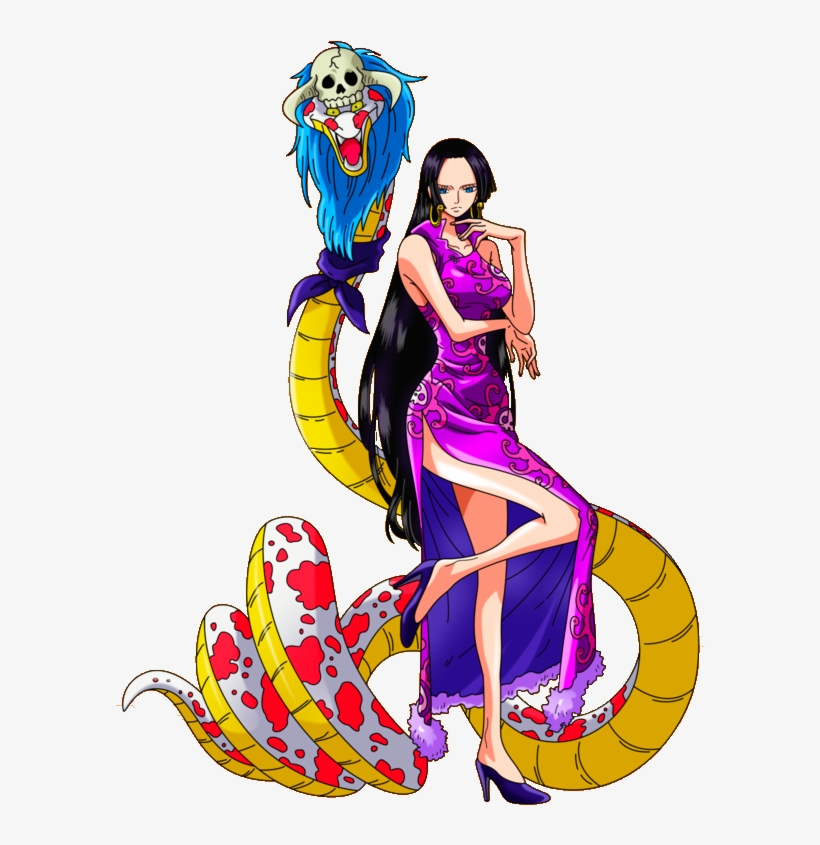 Boa Hancock - One Piece Boa Hancock Transparent PNG - 591x776 - Free ...