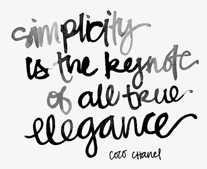 Download Coco Chanel - Chanel Quote Png - HD Transparent PNG - NicePNG.com