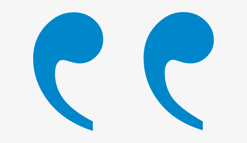 Download Quotation Png File - Blue Quotation Marks Png - HD Transparent ...