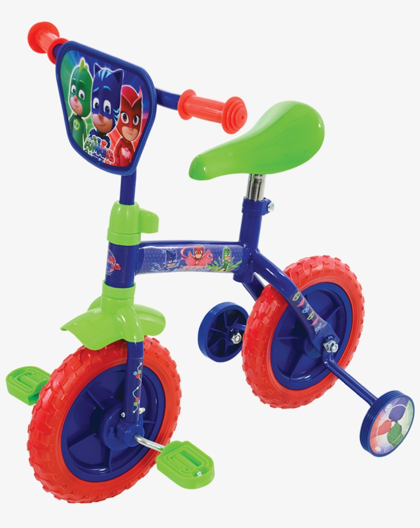 Pj Masks My First 2 In 1 Training Bike - Bicycle Transparent PNG ...