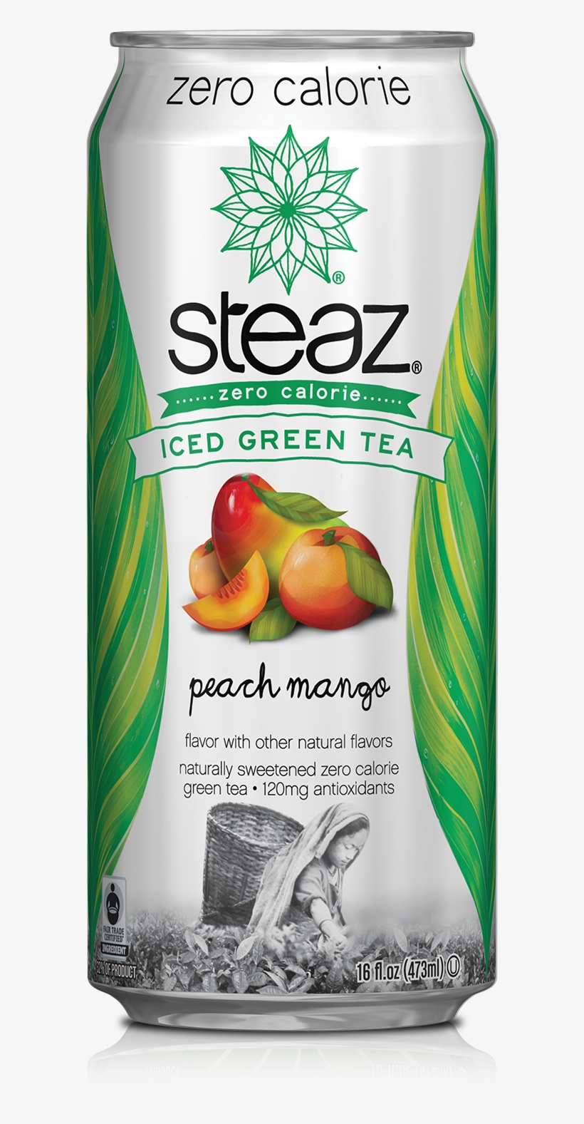 Zero Calorie Peach Mango - Steaz Zero Peach Mango Transparent PNG ...
