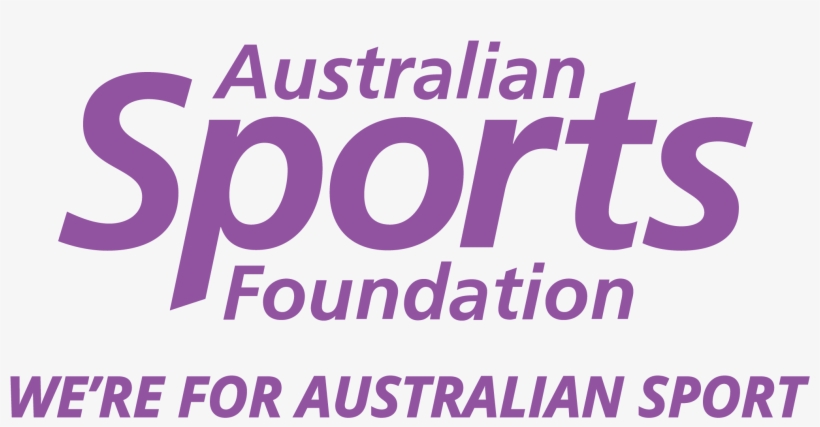 Light Purple Logo - Australian Sports Foundation Transparent PNG ...