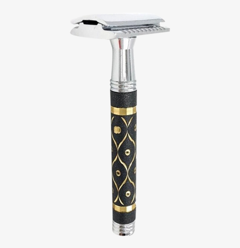 Parker 65r Nickel Plated Safety Razor - Safety Razor Transparent PNG ...