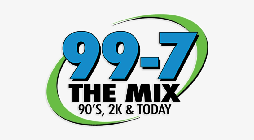 Logo - 99.7 The Mix Transparent PNG - 768x450 - Free Download on NicePNG