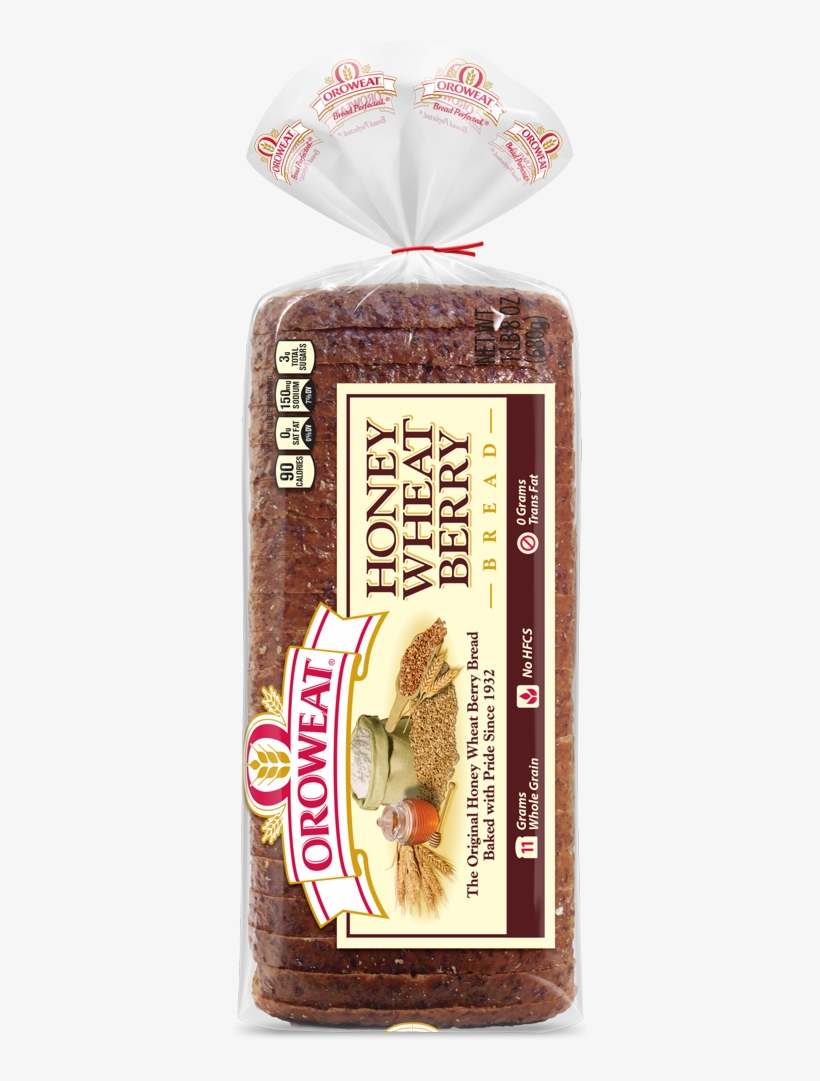 Oroweat Honey Wheat Berry Package Image - Oroweat Health-full Bread ...