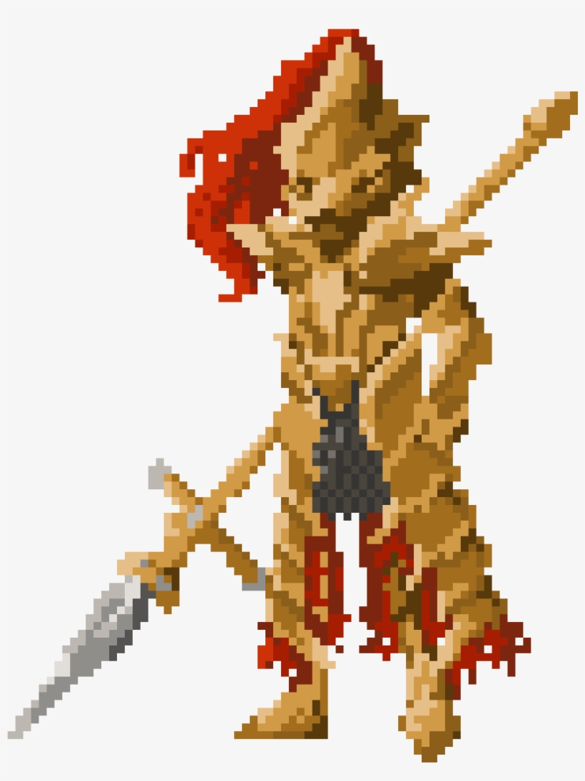 My Favorite Boss Simply Because Of His Armor Design - Dark Souls Pixel ...