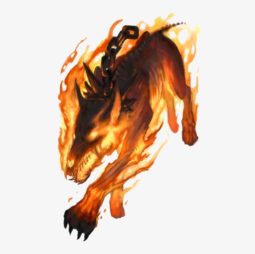 Hell Hound 01 - Hell Hound Png Transparent PNG - 470x738 - Free ...