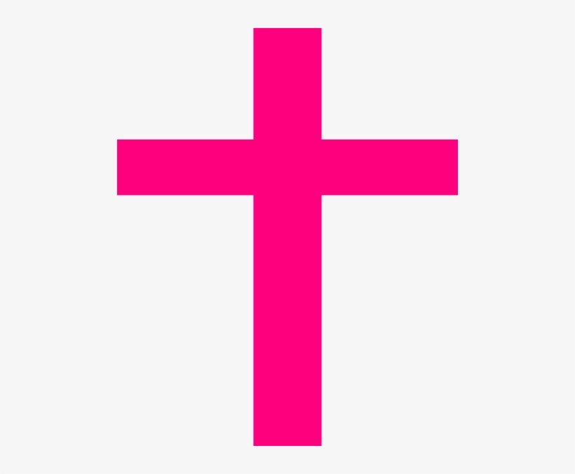 Pink Cross Transparent PNG - 486x596 - Free Download on NicePNG