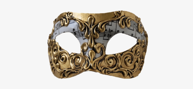 Colombina Gold Venetia - Mask Transparent PNG - 500x500 - Free Download ...