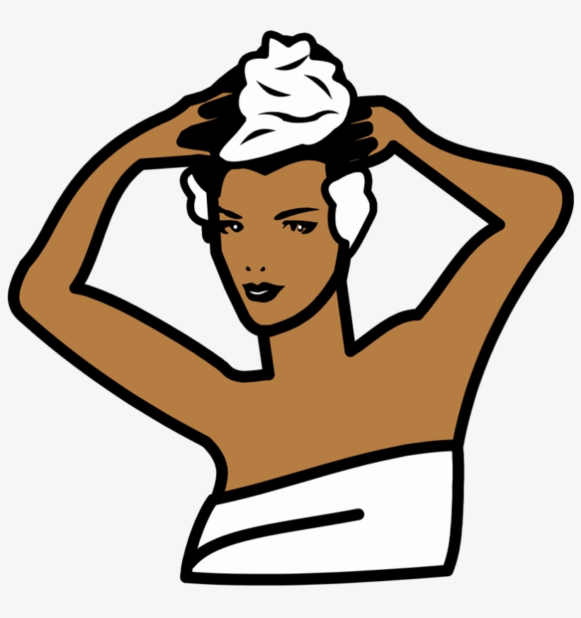 Hair Transparent Washing - Washing Hair Clip Art Transparent PNG ...