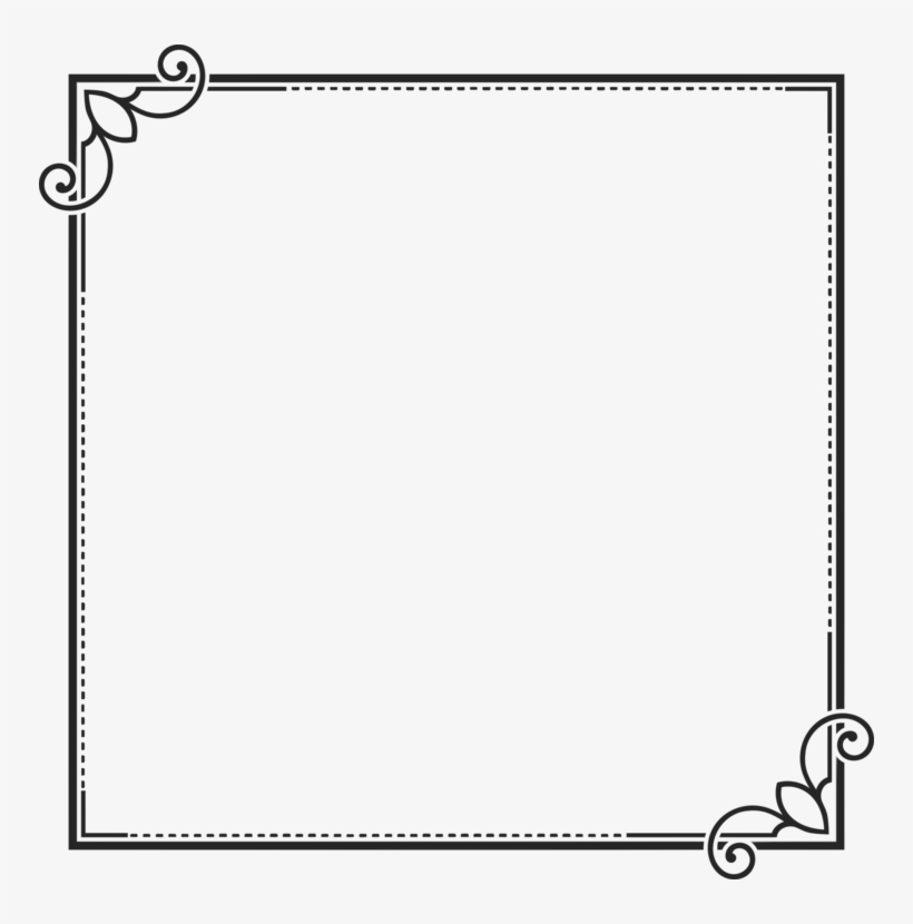 Download Borders And Frames Picture Decorative Arts Frame Line - Line ...