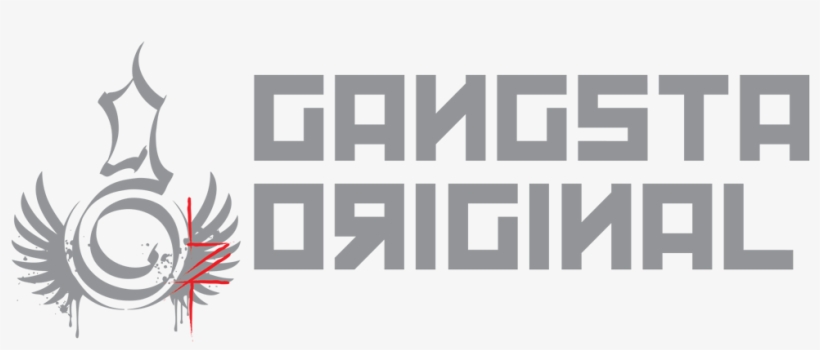 Gangsta Original - Graphic Design Transparent PNG - 1000x382 - Free ...