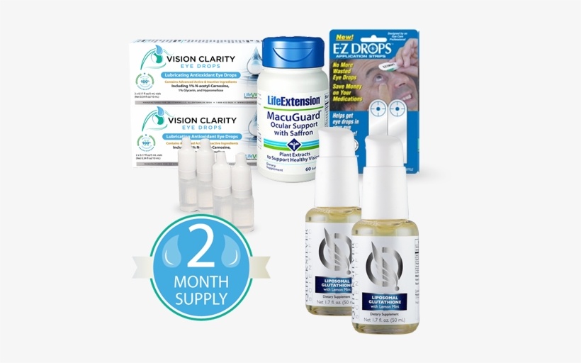 Ez Drops Reflective Eye Drop Application Strips, 2 Transparent PNG ...