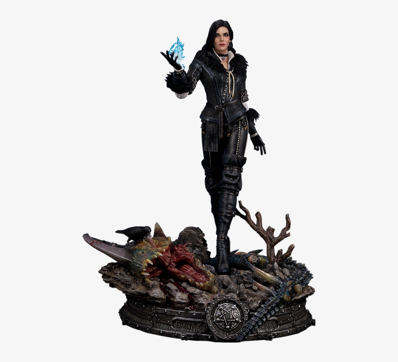 The Witcher - Witcher 3 Yennefer Statue Transparent PNG - 480x665 ...