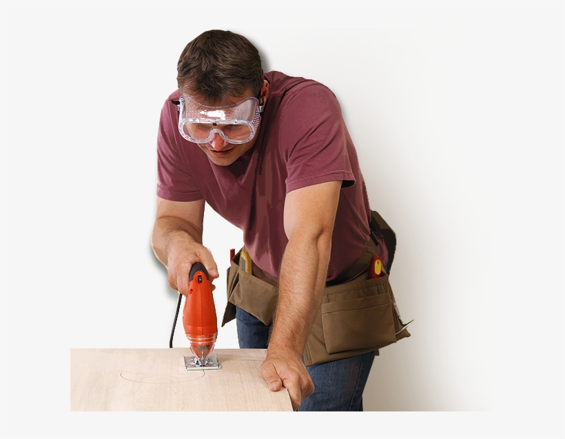 Handyman - Handyman Landing Pages Examples Transparent PNG - 615x557 ...