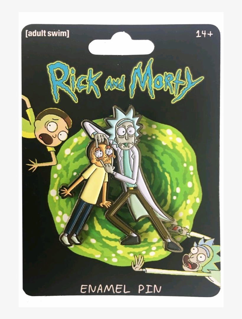 Rick And Morty - Pickle Rick Enamel Pin Transparent PNG - 1000x1000 ...