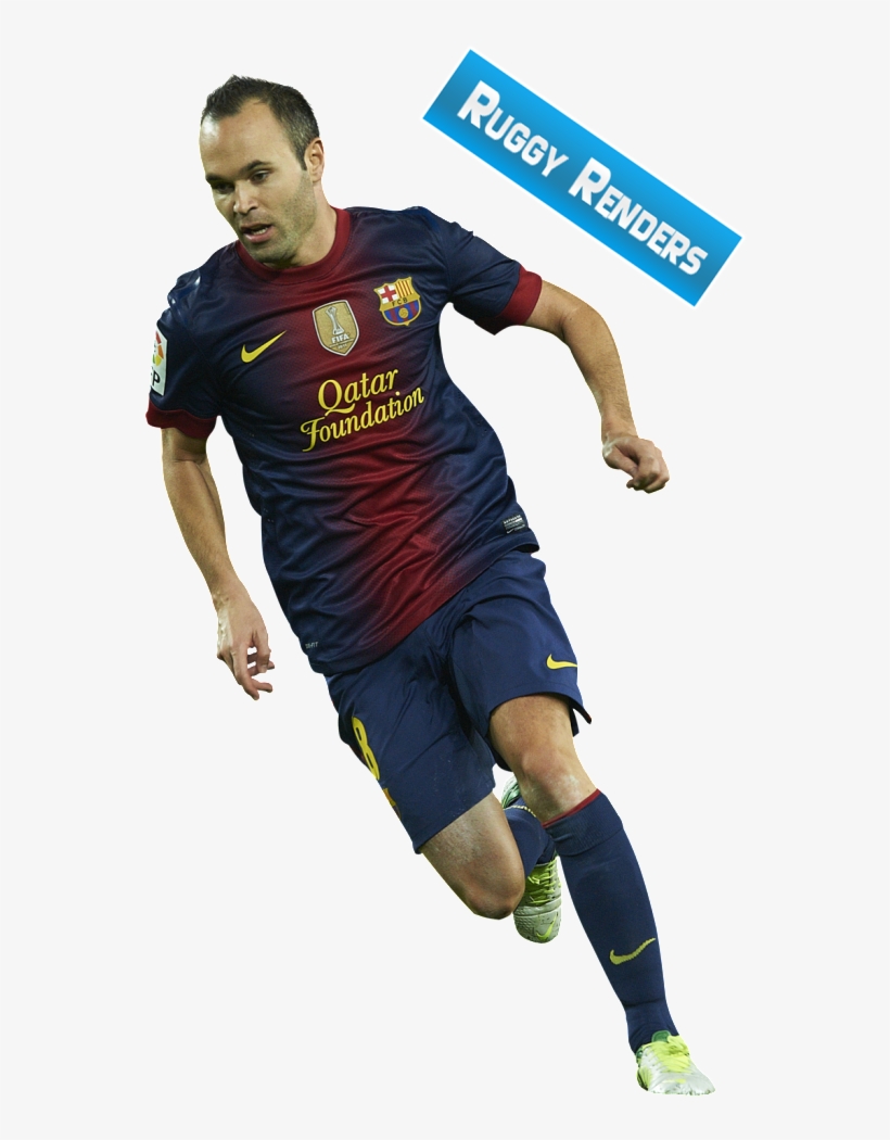 Download Render Iniesta Photo Render Iniesta3 - Player - HD Transparent ...