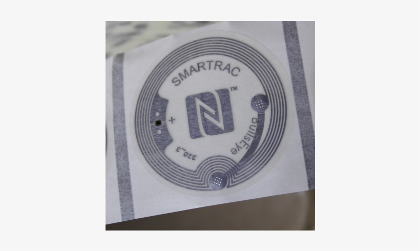 38mm Bullseye Smartrac Nfc Stickers Clear Nxp Ntag213 - Near-field ...