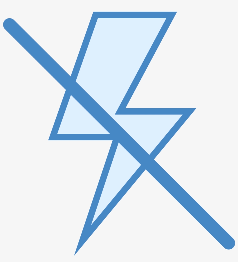 Flash Off Icon - Icon Transparent PNG - 1600x1600 - Free Download on ...
