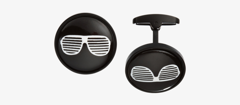 Kanye West Specs Cufflinks - Shutter Shades Transparent PNG - 450x750 ...