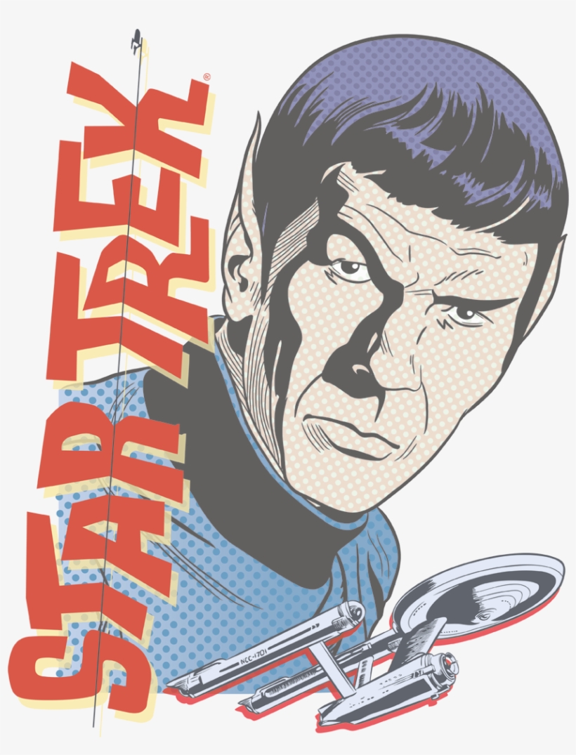 Star Trek Vintage Spock Men's Regular Fit T-shirt - Spock T Shirt ...