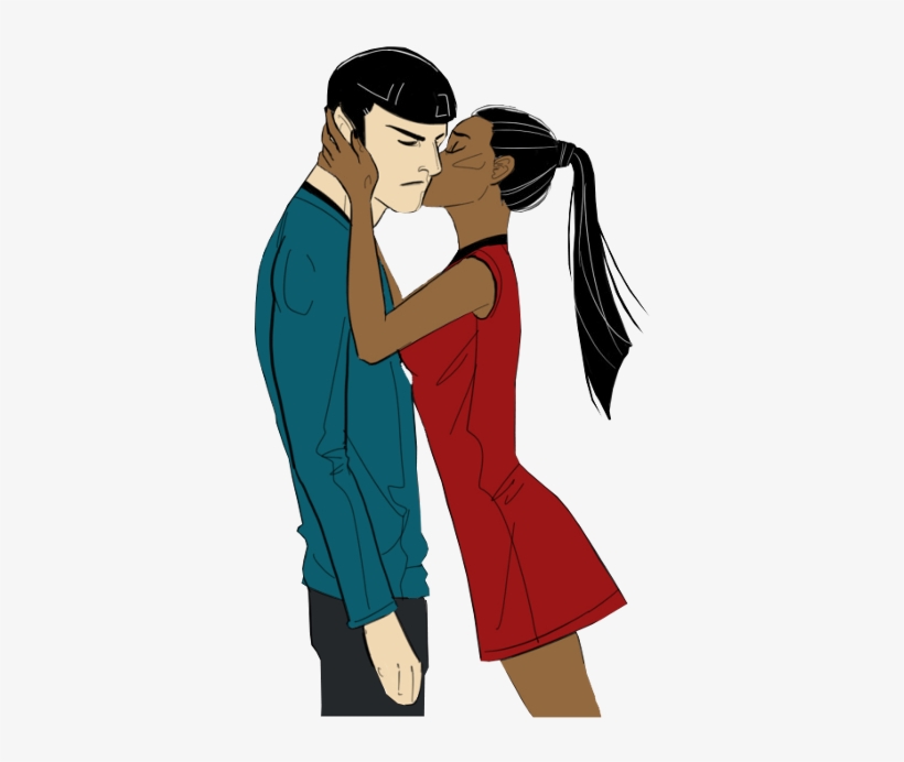 Spock & Uhura Images Spock Wallpaper And Background - Illustration ...