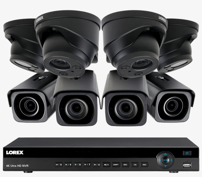 2k Ip Security Camera System With 8 Channel Nvr And - Network Video ...