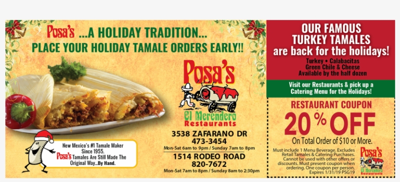 Posa's Restaurant - Mexican Cuisine: Authentic Recipes For The Home ...