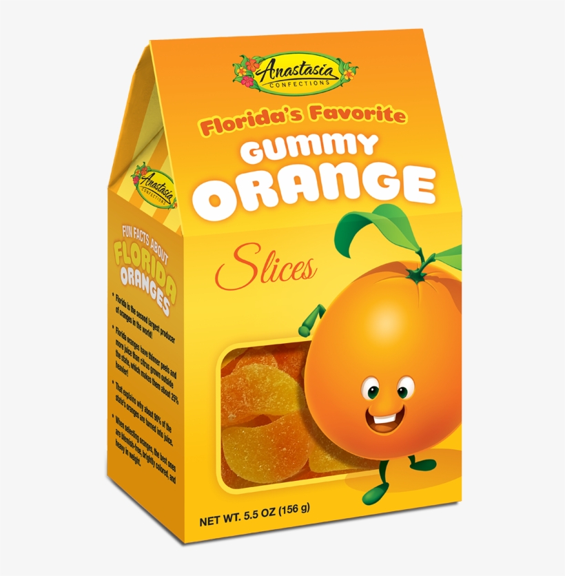 Gummi Orange Slices Gable Box - Florida Transparent PNG - 1500x801 ...