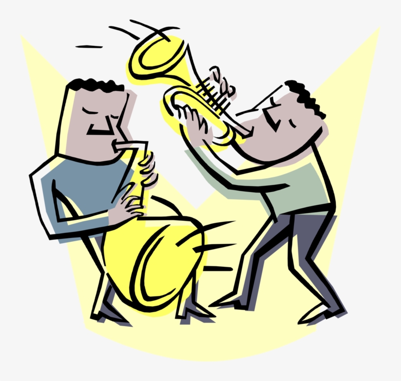 Cartoon Jazz Instruments