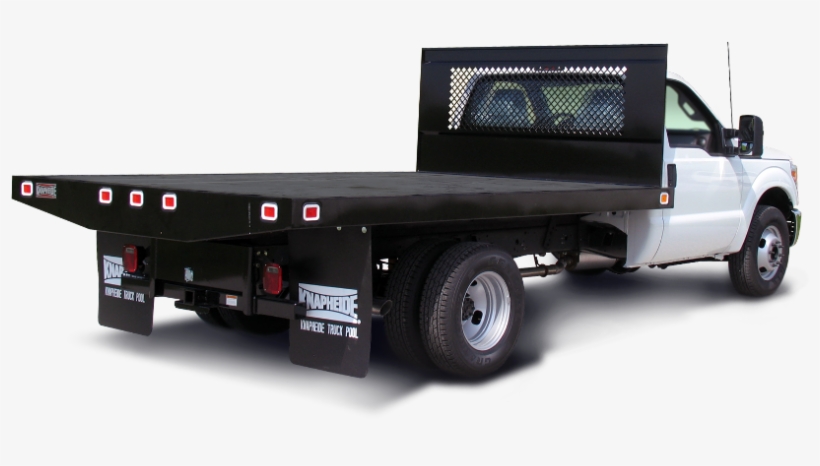 Pvmx 113c Platform Body On A Ford F - Knapheide Truck Bed Transparent ...
