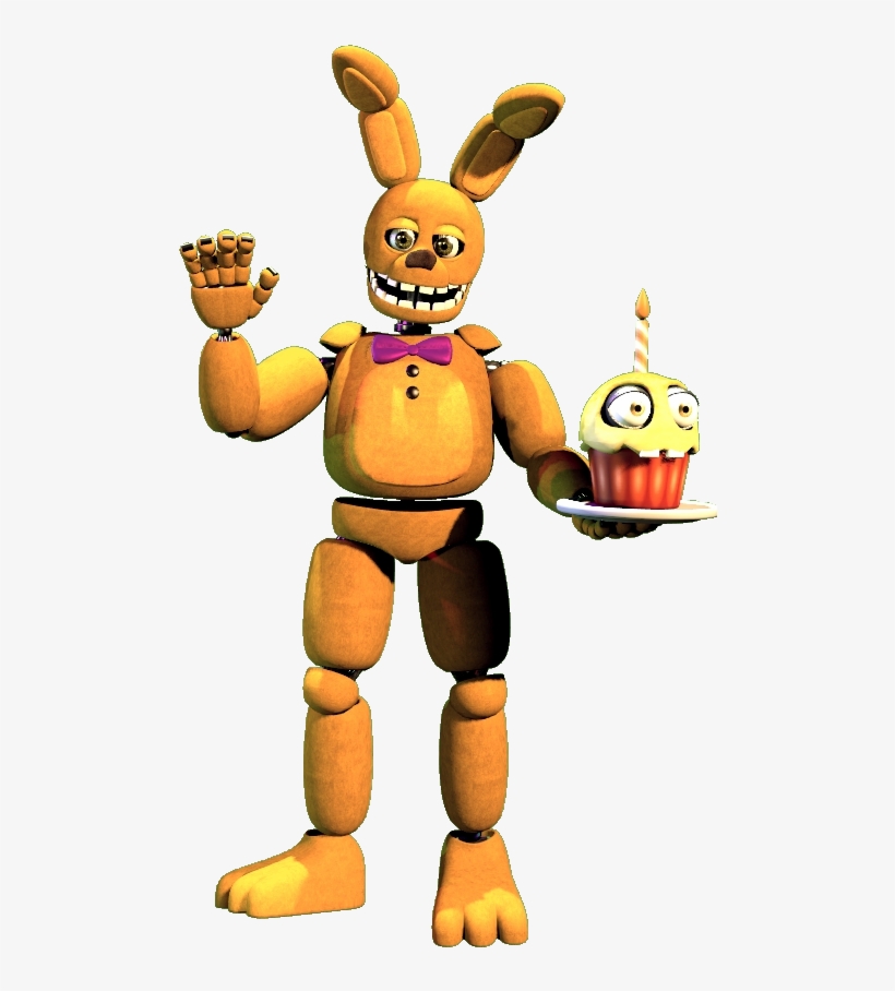 Spring Bonnie Transparent PNG - 497x837 - Free Download on NicePNG