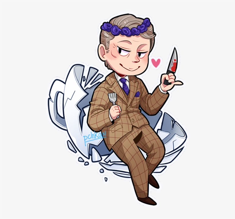 Hannibal By Pchk4n Nbc Hannibal, Hannibal Lecter, Red - Drawing ...