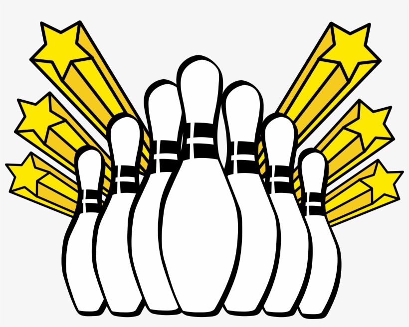 Ten Pin Bowling Clipart
